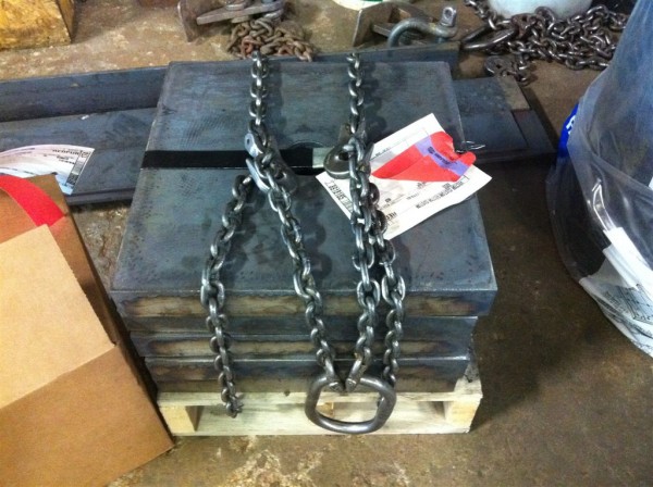 2 inch steel cap plates